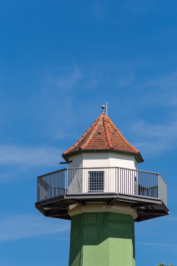 Water Tower In German Countryside Stock Photo - Image of landscape ...