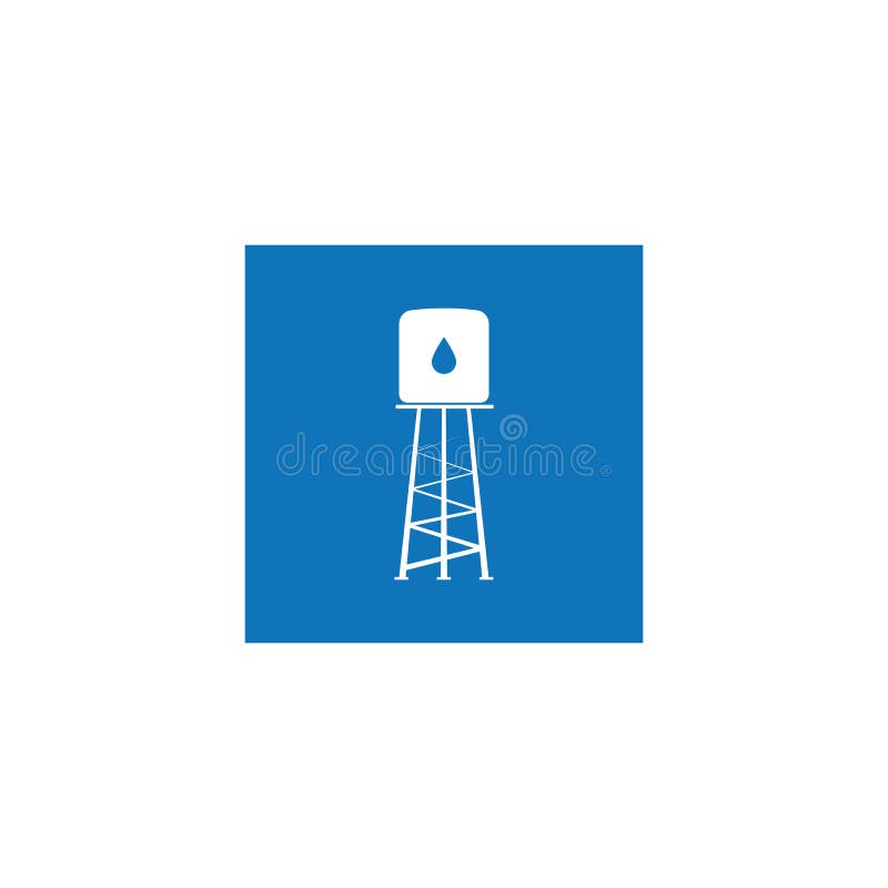 Water Tower Icon Stock Vector Illustration Of Light 214254314