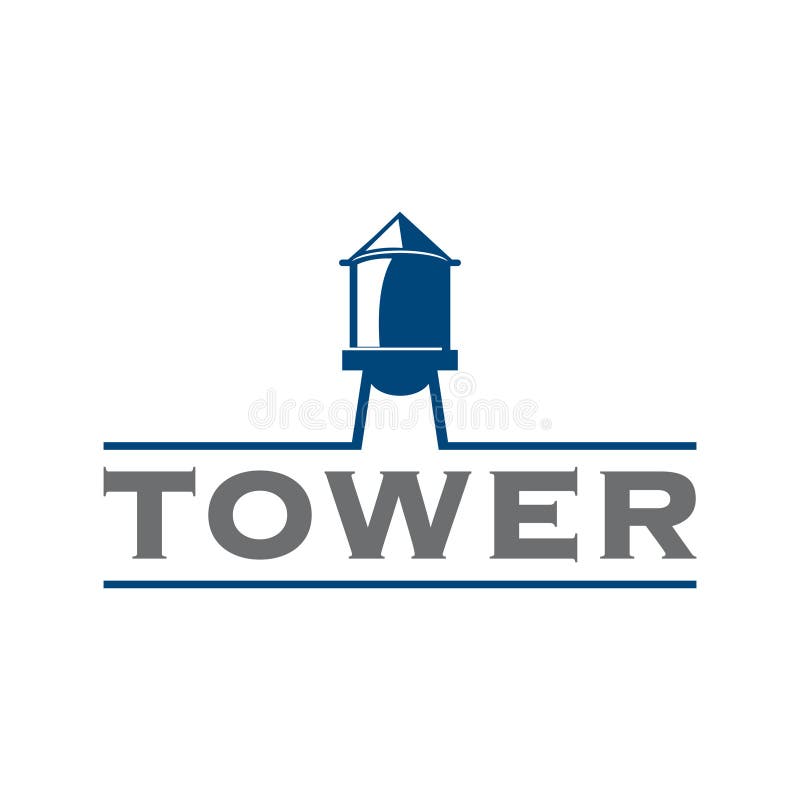 Water Tower Logo , Reservoir Logo Vector Stock Illustration ...