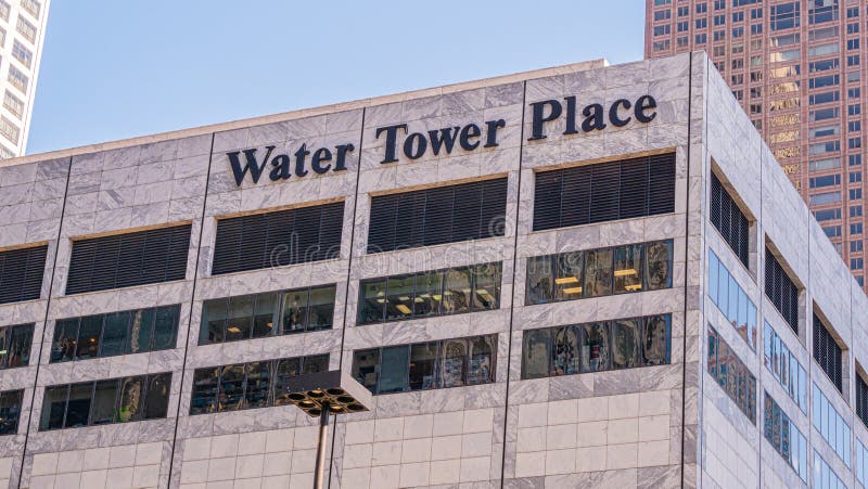 Water Tower Place Chicago - CHICAGO, USA - JUNE 12, 2019 Editorial ...