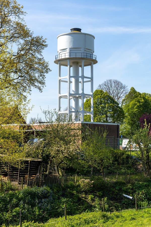 Water Tower Vianen. this is the Oldest Dutch Water Tower with an Open ...
