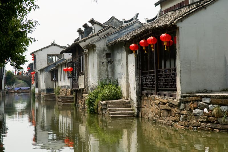 Water town stock photo. Image of construction, lane, resort - 12900338