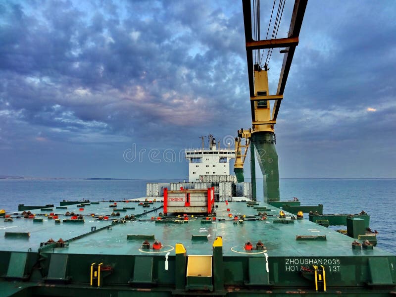 Water Transportation, Oil Rig, Ship, Crane Vessel Floating Picture ...