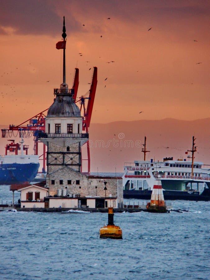 Water Transportation, Sky, Ship, Tower Picture. Image: 125841144