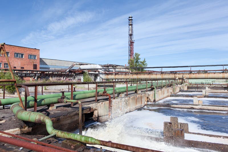 Water station stock photo. Image of construction, cleaning - 5831468