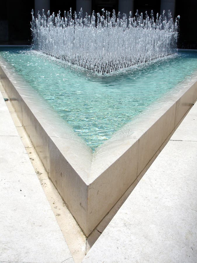 Water in triangle stock image. Image of lion, stone, footpath - 763753