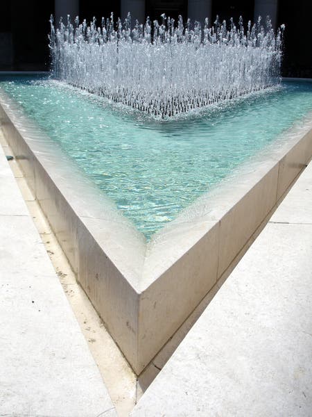 Water in triangle stock image. Image of lion, stone, footpath - 763753