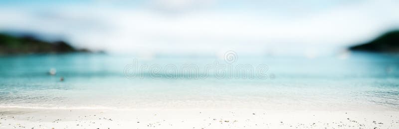 Water tropical panorama stock image. Image of sand, colors - 277664387