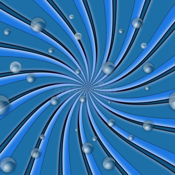 Water twirl stock illustration. Illustration of bubble - 1756415
