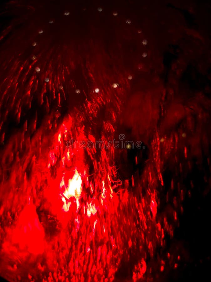 Water Under Glass in Red Light As Background Stock Photo - Image of ...