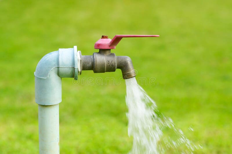 Water Usage stock photo. Image of copper, background - 74993256
