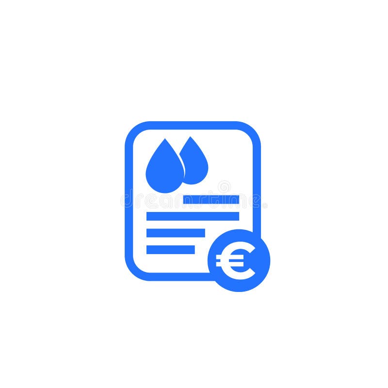 Water Utility Bill Stock Illustrations – 575 Water Utility Bill Stock ...