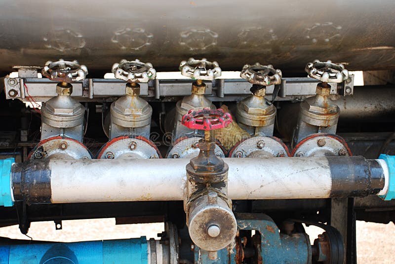 Water valve of fire engine stock image. Image of faucet - 9143611