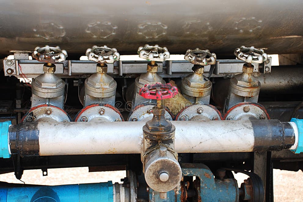 Water valve of fire engine stock image. Image of faucet - 9143611