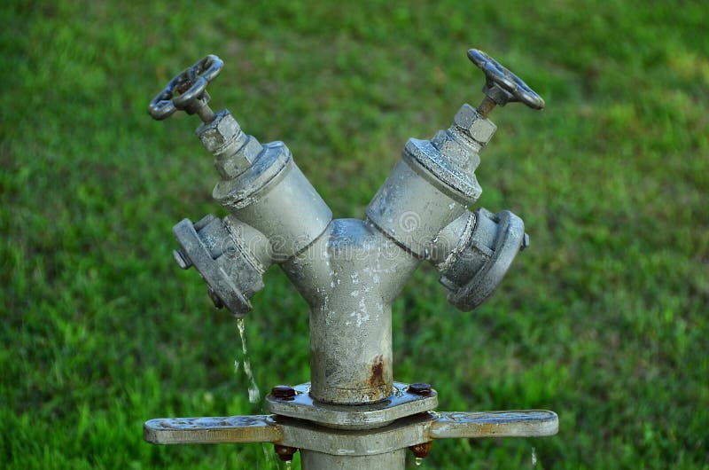 Water valve from a hydrant stock image. Image of valve - 90931437