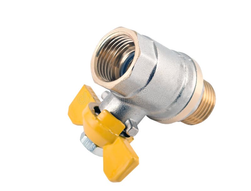 Water Valve Set and Vernier Caliper Stock Photo - Image of construction ...