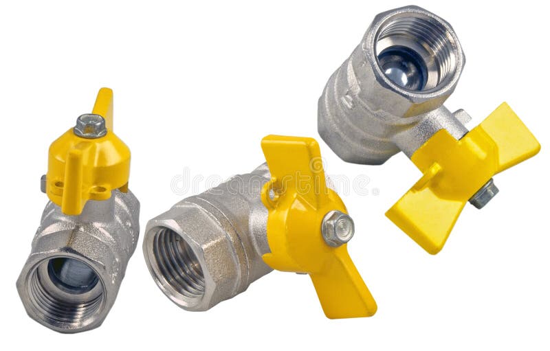 Water Valve Set and Vernier Caliper Stock Image - Image of instrument ...