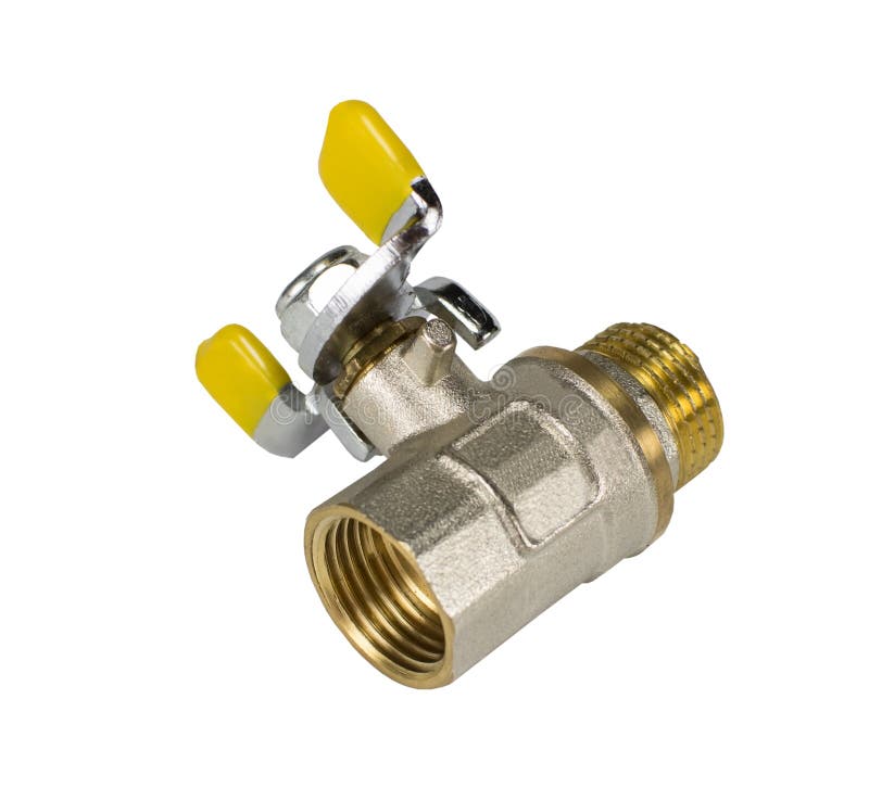 Water Valve Set and Vernier Caliper Stock Image - Image of instrument ...