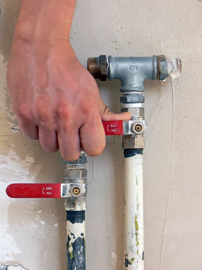 Water valves stock image. Image of beige, detail, branch - 14698233