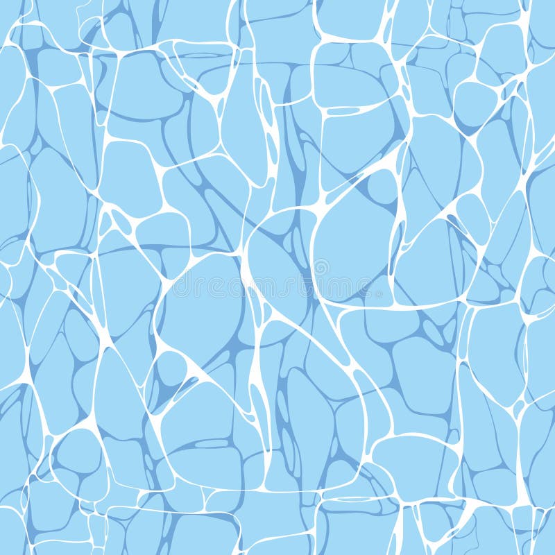 Water. Vector Seamless Pattern for Design Stock Vector - Illustration ...