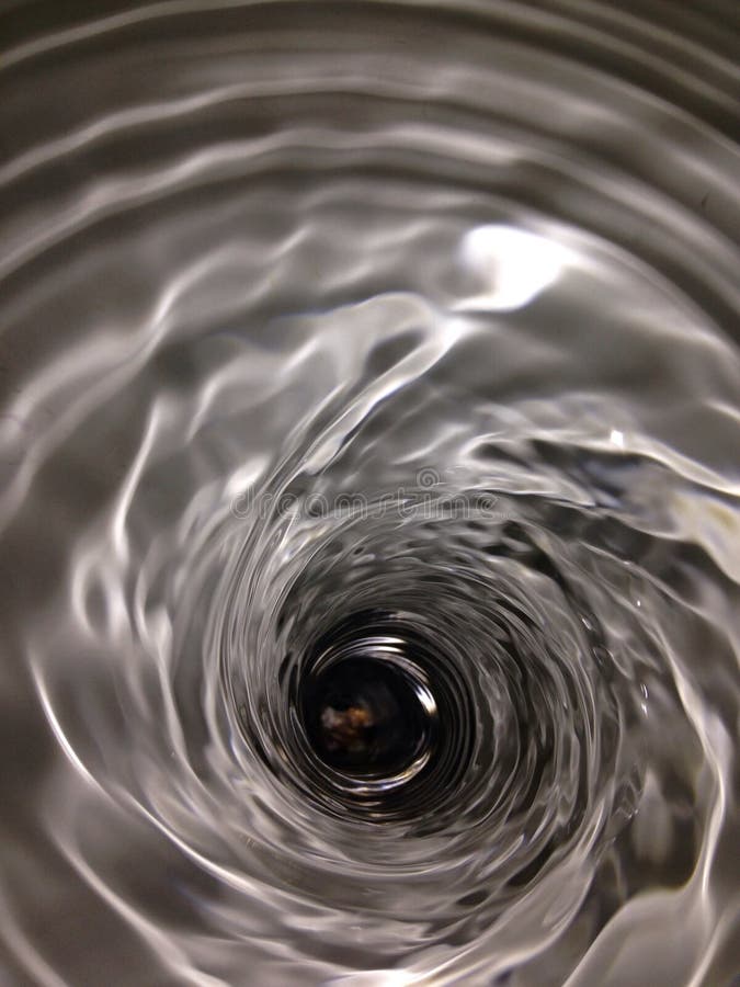 Water vortex stock photo. Image of drop, circle, drain - 84767094