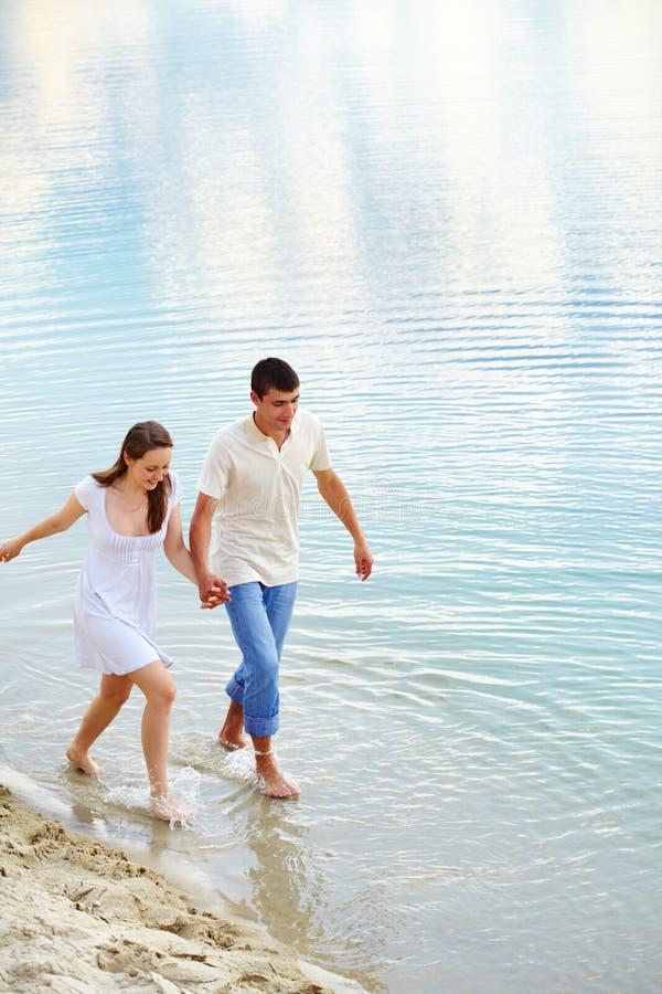 Water walk stock photo. Image of ocean, outside, enjoying - 28377302