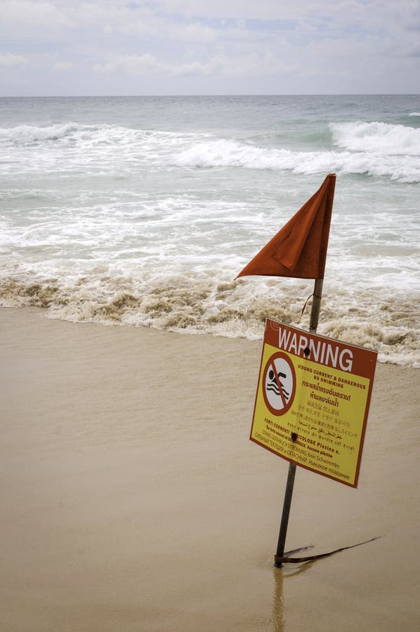 Water warning sign stock image. Image of square, pretty - 35547225