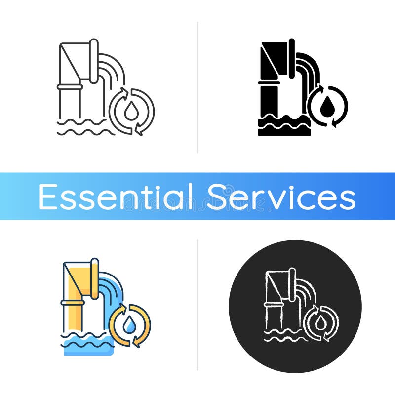 Wastewater Collection System Stock Illustrations – 139 Wastewater ...