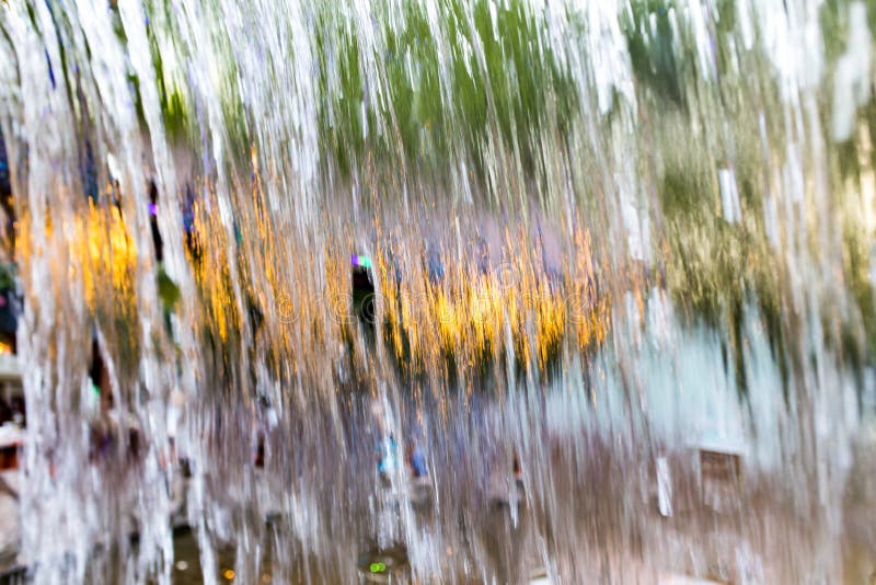 Water from the Waterfall As a Backdrop Stock Image - Image of beautiful ...