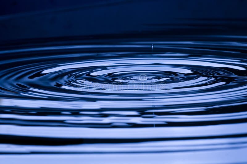 Water Intersecting Ripples stock photo. Image of clear - 6725620