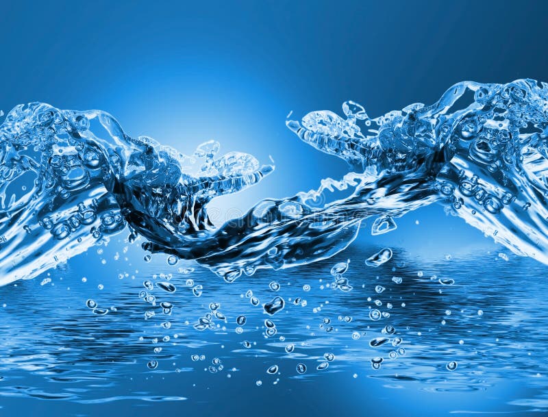 Water wave stock image. Image of falling, motion, frozen - 6754291