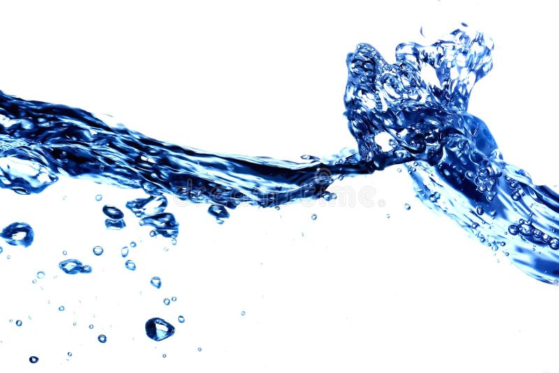 Water wave stock image. Image of blue, abstract, backdrop - 6754403