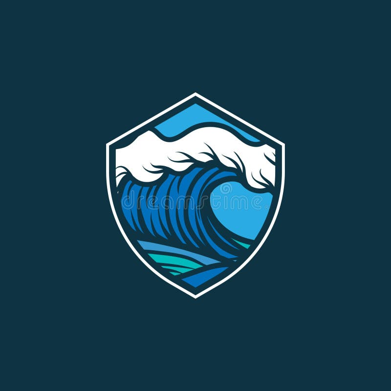 Wave Motive Abstract Logo Vector Stock Illustration - Illustration of ...