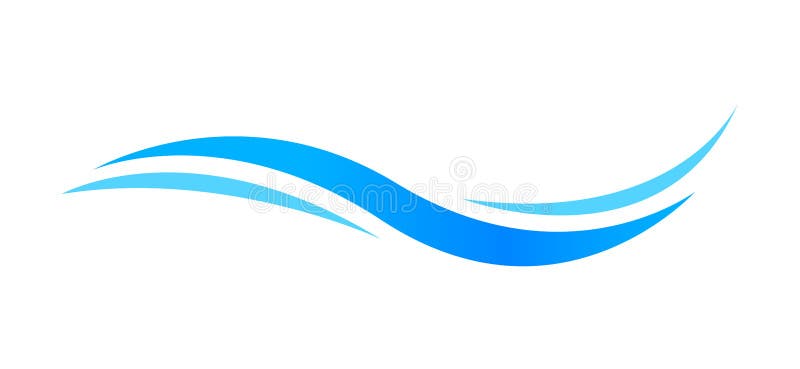 Simple Ocean Wave Graphic