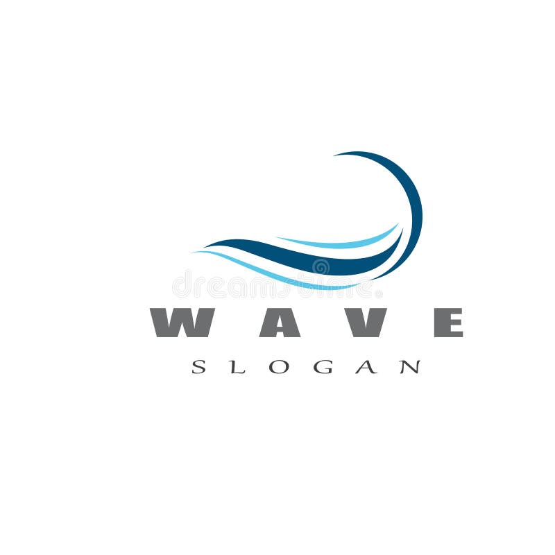 Water Wave Icon Vector Illustration Design Logo Stock Vector ...
