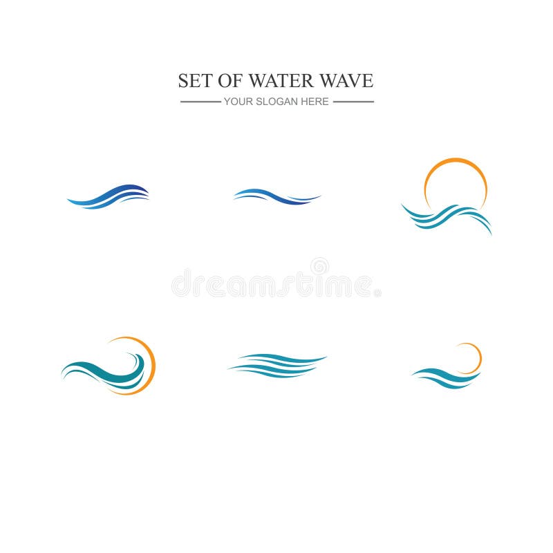 Water wave icon vector stock vector. Illustration of element - 273041535