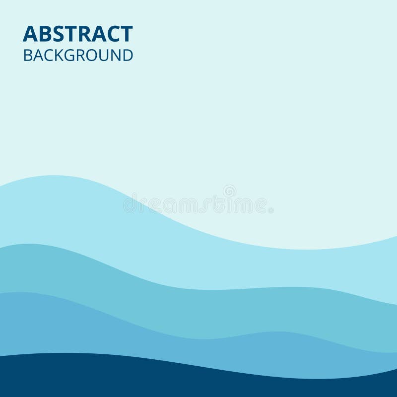 Water Wave Lines Vector Abstract Background Stock Vector - Illustration ...
