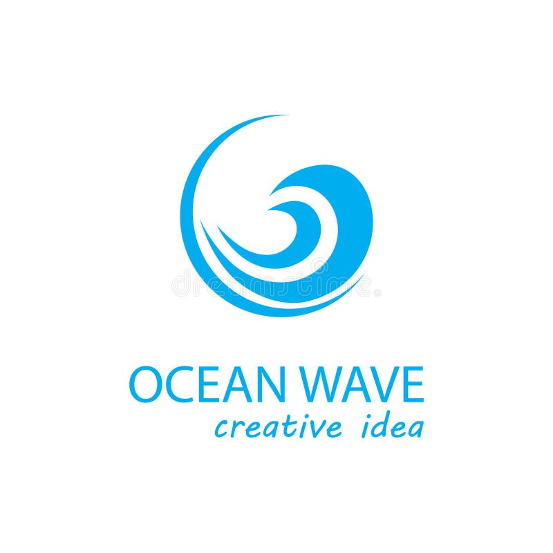 Water Wave Logo Vector and Symbol Template Stock Vector - Illustration ...
