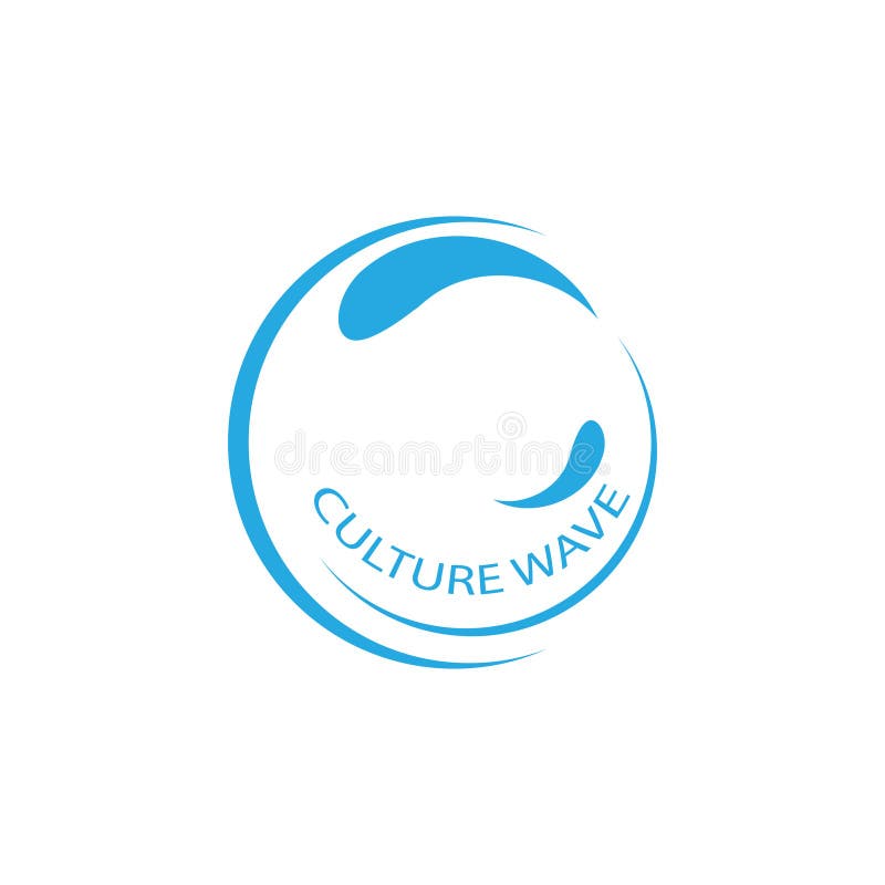 Water Wave Logo Vector and Symbol Template Stock Vector - Illustration ...