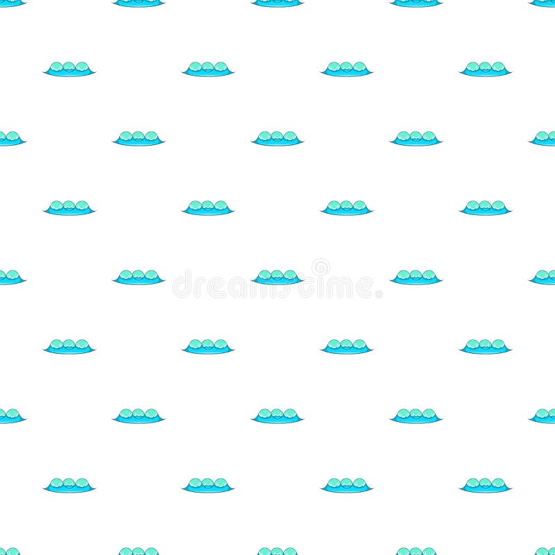 Water Wave Pattern, Cartoon Style Stock Vector - Illustration of fresh ...