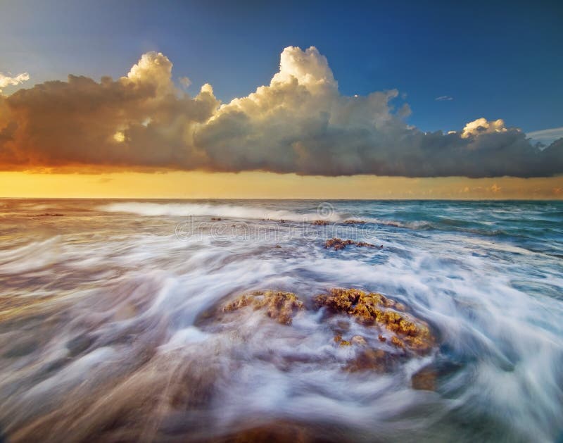 Water wave splash stock image. Image of coastline, ocean - 36791827