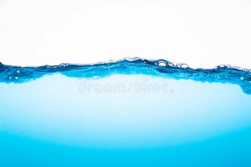 Water Wave Splash Isolated on White Background Stock Photo - Image of ...