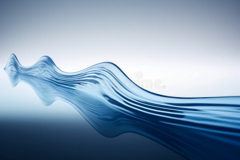 Water Wave Stream Jet Background, Water Drops, Visualization of Liquid ...