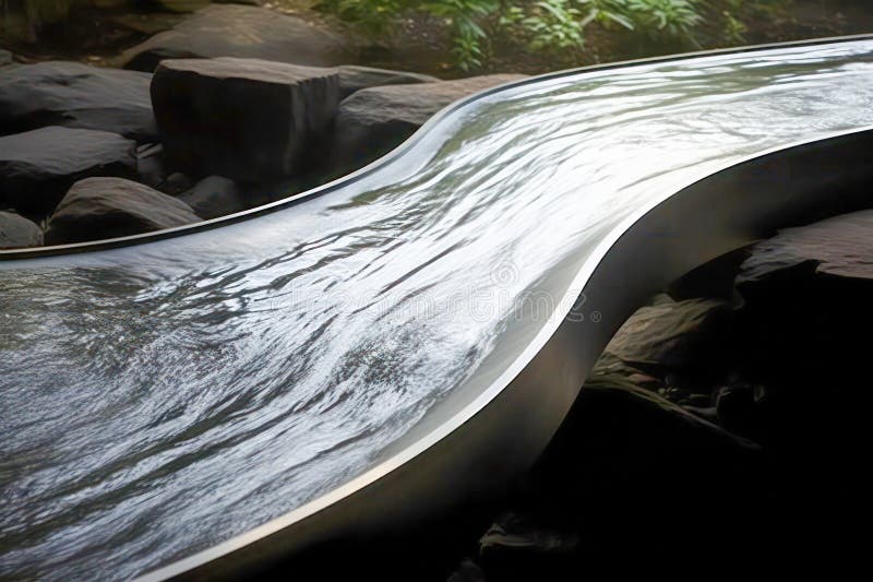 Water Wave Stream Jet Background, Water Drops, Visualization of Liquid ...