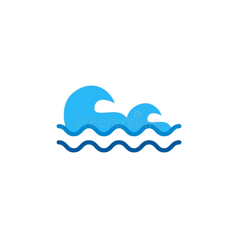 Water Wave Vector Design Template Illustration Stock Vector ...