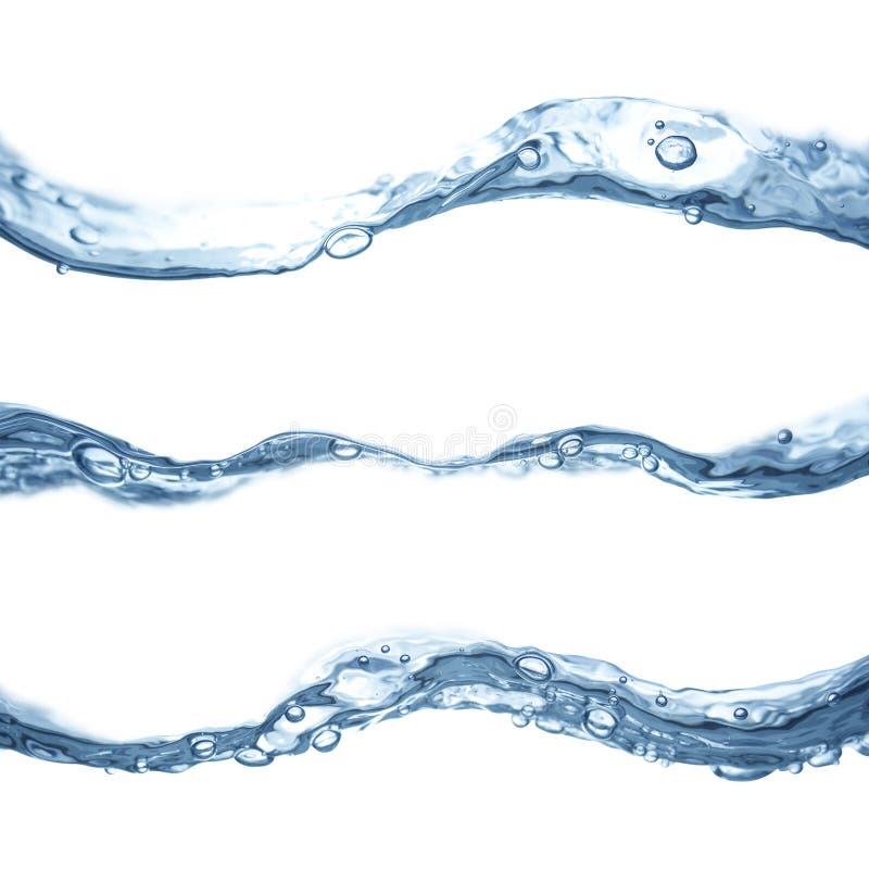 Cross Section of Water Wave Stock Photo - Image of turbulent, cross ...