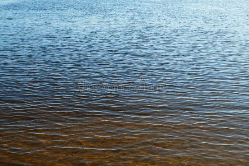 Water Waves Background. River Surface Near the Shore Stock Image ...