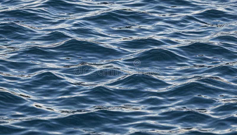 Water Waves Background. a Water Background with Small Waves or Ripples ...