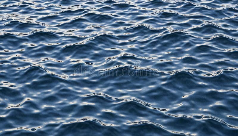 Water Waves Background. a Water Background with Small Waves or Ripples ...