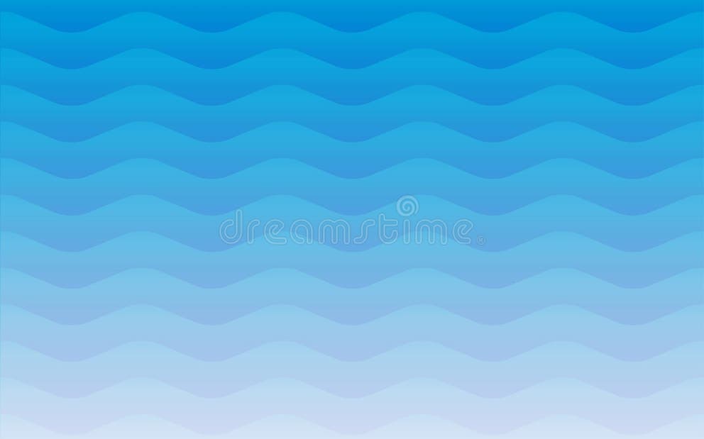 Water Waves Geometric Seamless Repetitive Vector Pattern Texture Stock ...